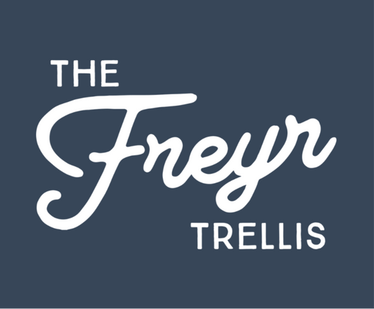 Freyr trellis bundle - our vertical gardening trellis + compostable ...